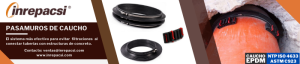 Inrepacsi: Pasamuros de caucho para la conexión hermética de tuberías ...